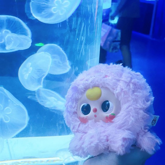 Genuine Baby Three Romantic Ocean Collectible Plush Blind Box