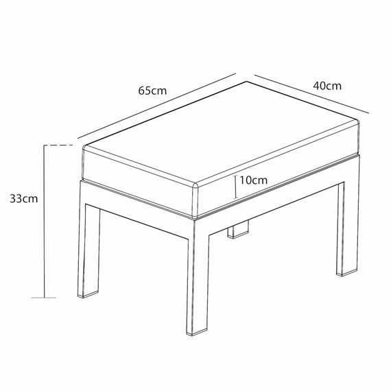 Hartman Asher Mini Modular Corner Outdoor Garden Furniture Set with ...