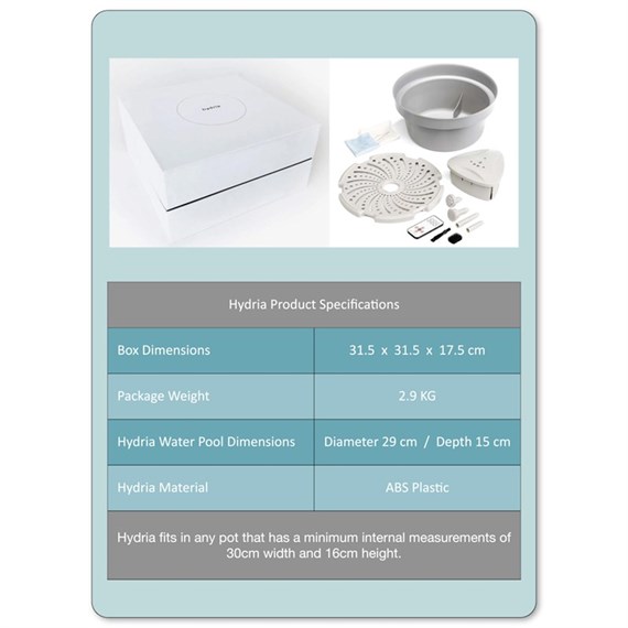 Hydria All-in-One Water Fountain Kit - Direct Dispatch (P-440197)