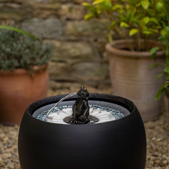 Hydria Water Feature Collectible Fountin Head - Fribett the Frog ...