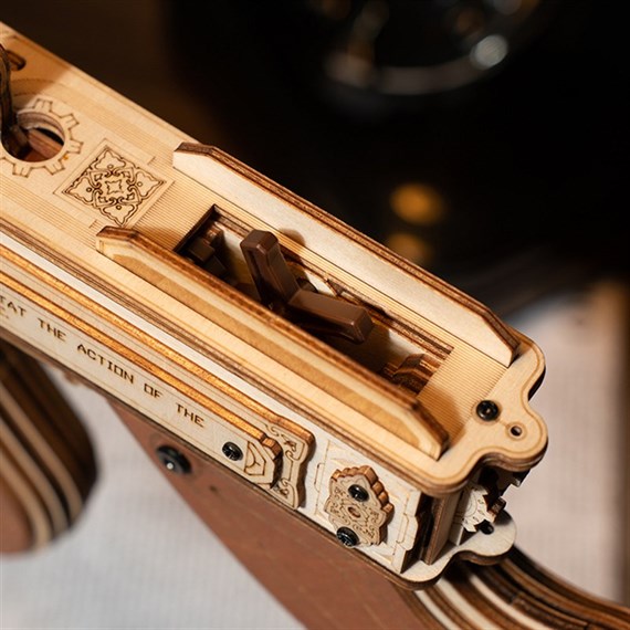 Rokr Thompson Submachine Gun 3D Wooden Puzzle by Robotime