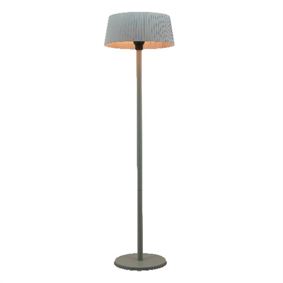 Supremo Free Standing Lamp Shade Heater Shimmer - Light Grey (154.301.217)