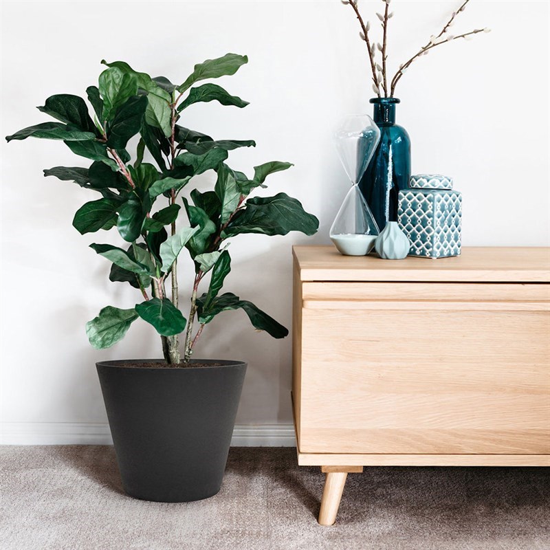 Primeur Octavia Garden Planter Pot 38cm Slate (P00018012)