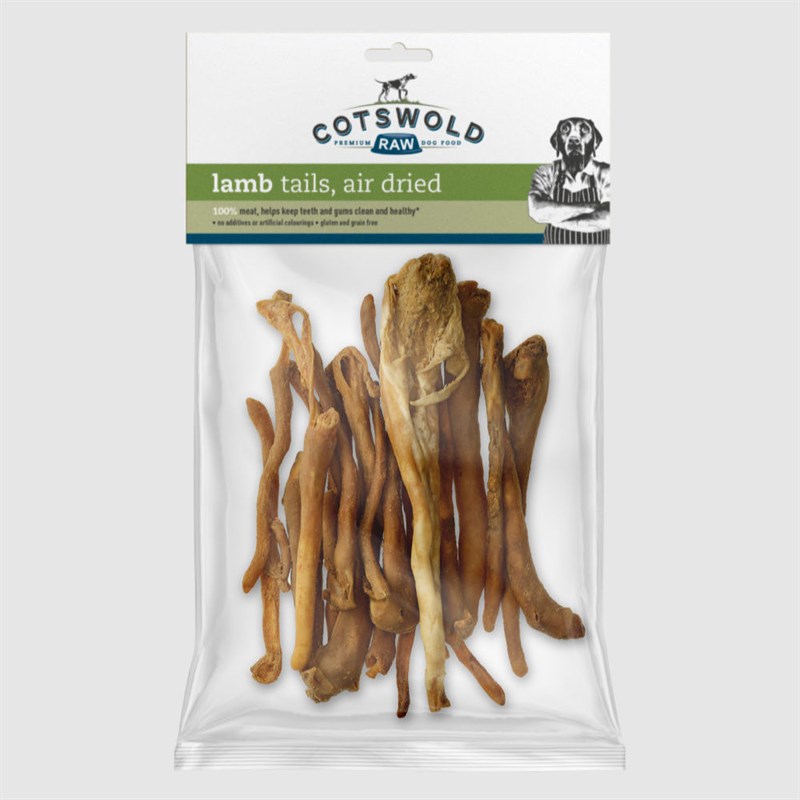 Cotswold Raw Lamb Tails Dog Treats 250g (TR-LA-TAIL-250)