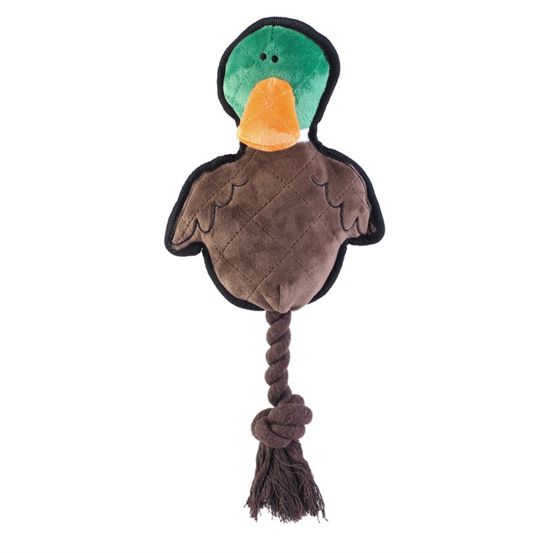 Zoon Fetch - A - Drake Dog Toy - Brown Rope (8004190)